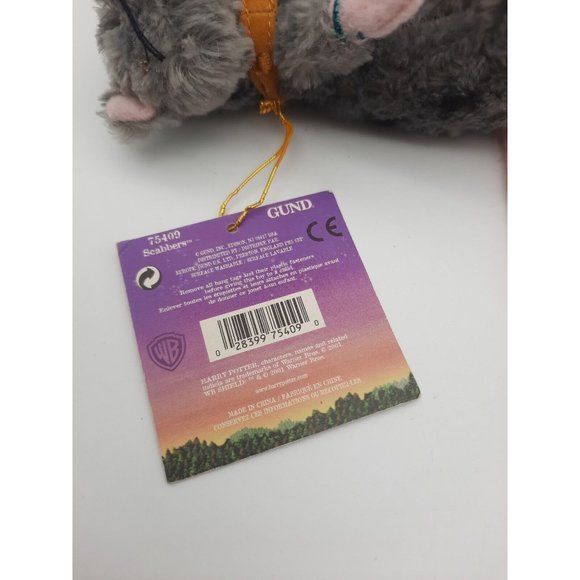 Gund | Toys | Gund Harry Potter Scabbers Grey Rat Mouse 5 Stuffed Plush ...